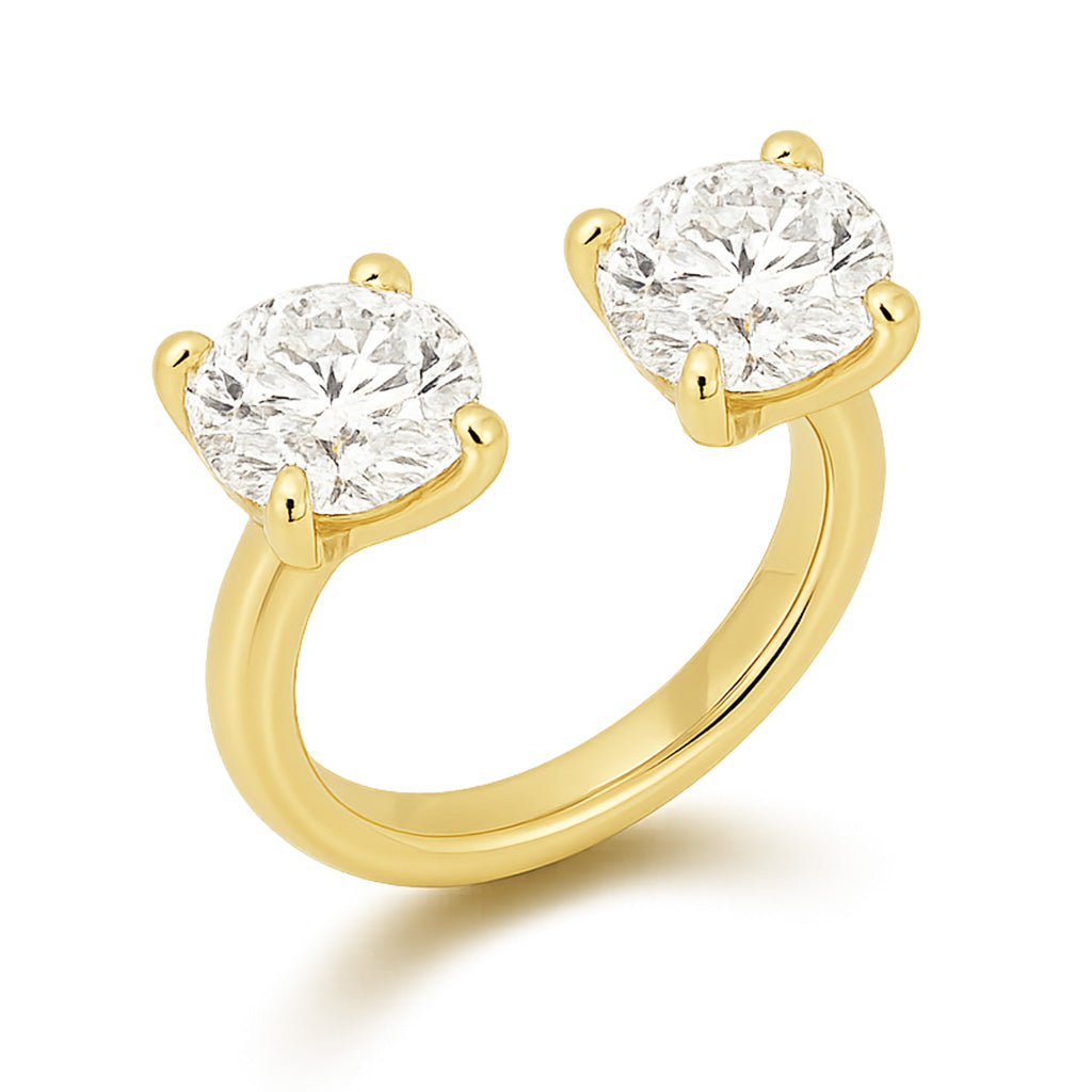 Billion Avenue Double Diamond Ring
